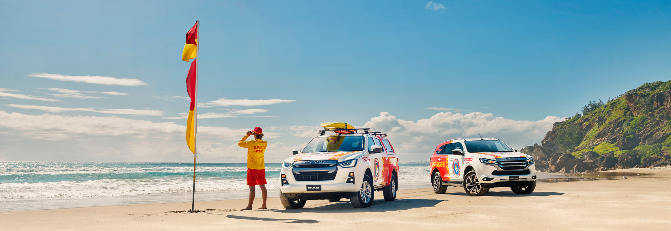 Isuzu Driving SLSA Forward - Featured Stories | Isuzu UTE Australia