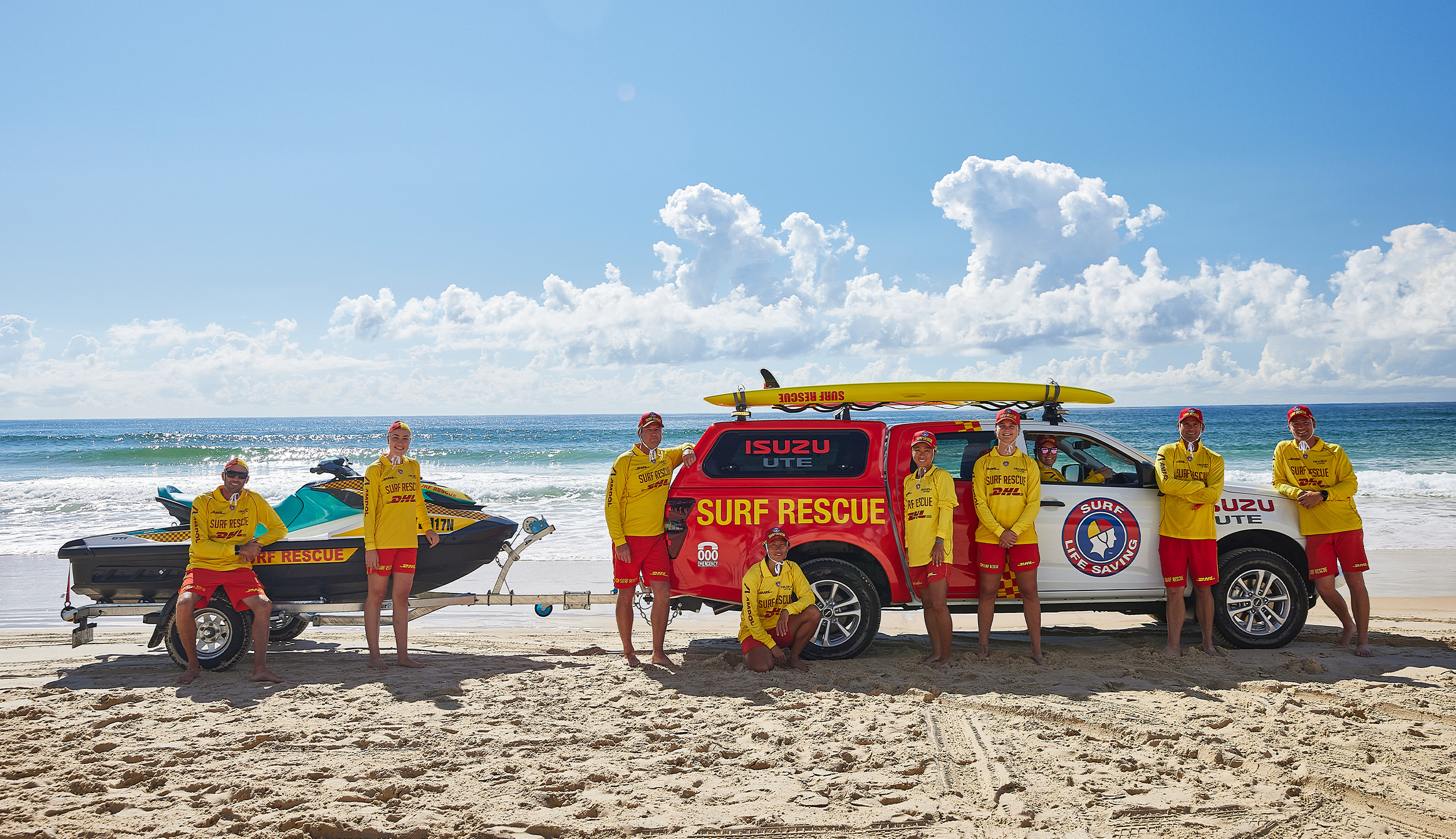 Isuzu Driving SLSA Forward - Featured Stories | Isuzu UTE Australia