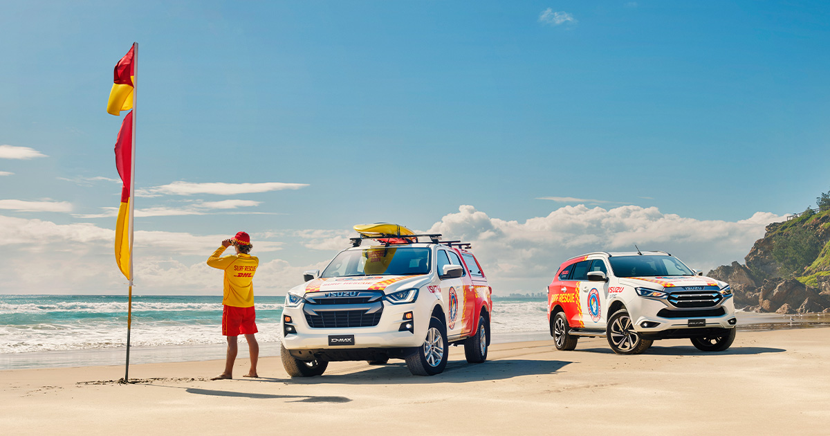 Isuzu Driving SLSA Forward - Featured Stories | Isuzu UTE Australia
