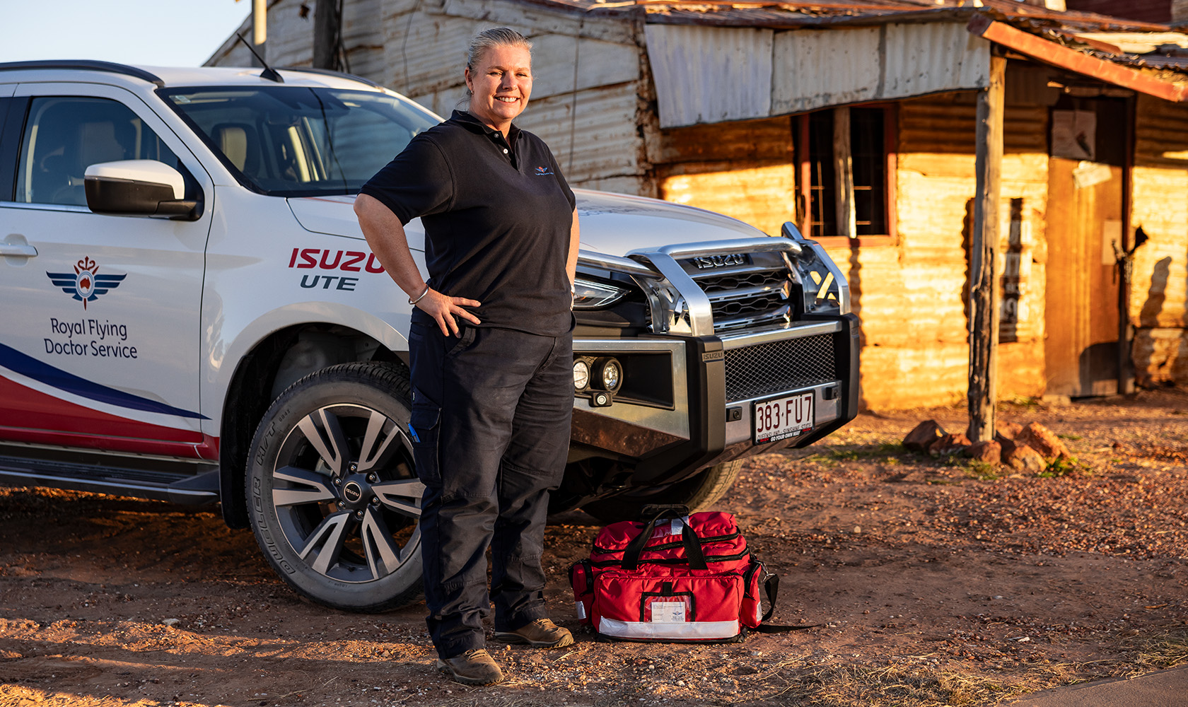 A Clinic in Compassion - Royal Flying Doctor Service - My Isuzu Story ...
