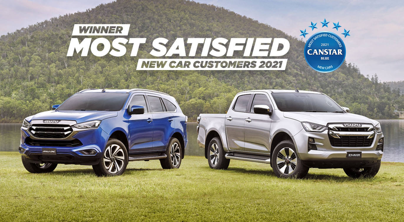 Isuzu UTE Awarded as Top Automotive Brand in Canstar Blue Customer ...