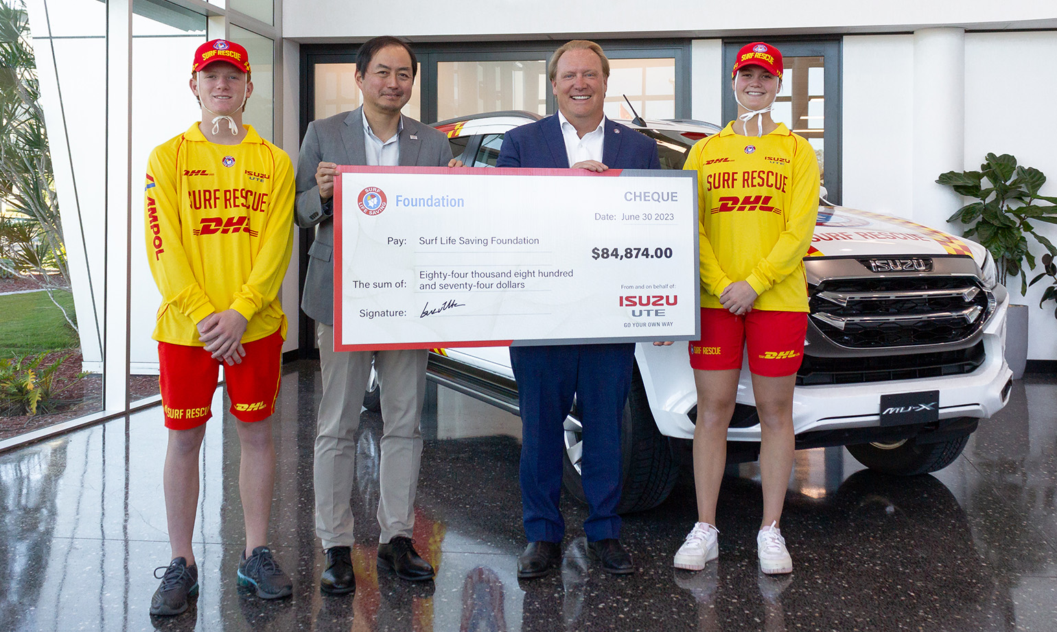 A Big Donation That'll Make A Big Impact This Summer | Isuzu UTE Australia