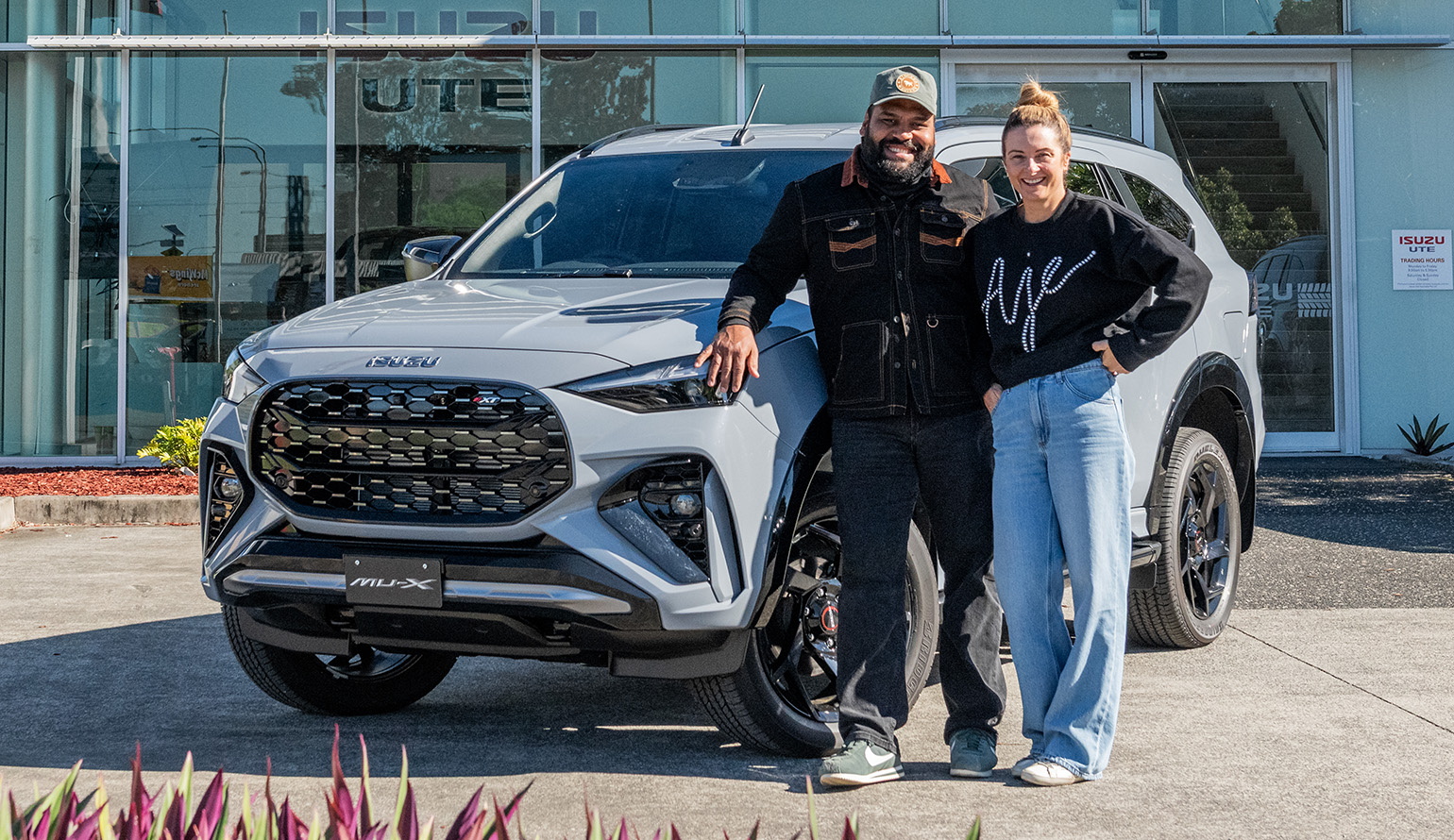 Sam & Rachel Thaiday welcomed to the Isuzu UTE Australia family as ...