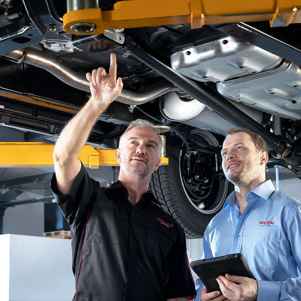 Genuine Parts & Service - Service Plus | Isuzu UTE Australia